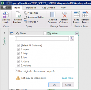 Live stock prices with Excel Power Query - Tech Tip Bits