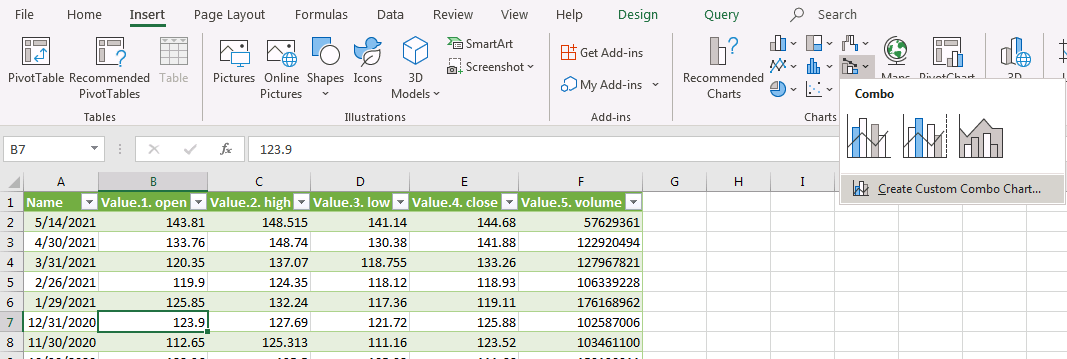 Live stock prices with Excel Power Query - Tech Tip Bits